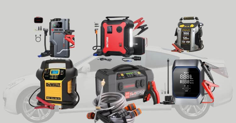 10 Best Car Jump Starters with Air Compressor 2024